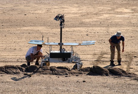 The ExoFiT Mars Rover testing, Tabernas Desert, Spain - 24 Oct 2018 ...