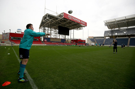 Niall Scannell Forwards Coach Simon Easterby Editorial Stock Photo ...
