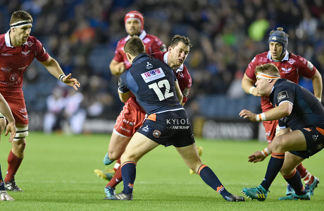 Edinburgh v Scarlets, Guinness Pro14, Rugby Union, BT Murrayfield ...
