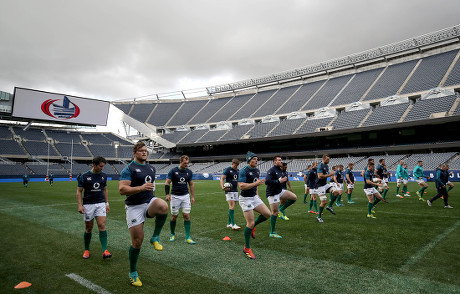 Ireland Rugby Captain's Run, Soldier Field, Chicago, USA - 02 Nov 2018 ...