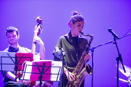 Chilean Saxophonist Melissa Aldana R Performs Editorial Stock Photo ...