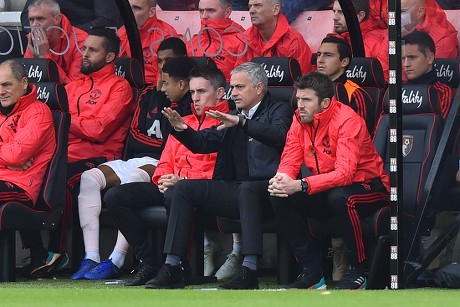 Manchester United Manager Jose Mourinho Doing Editorial Stock Photo ...