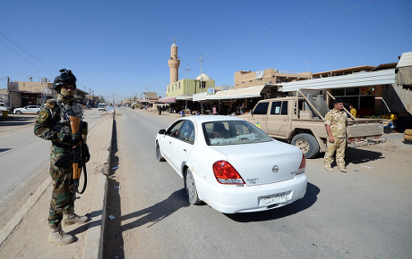 Situation in Iraqi border town of al-Qaim with Syria, Baghdad, Iraq ...