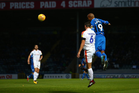 Rochdales Calvin Andrew Heads Goal Editorial Stock Photo - Stock Image ...