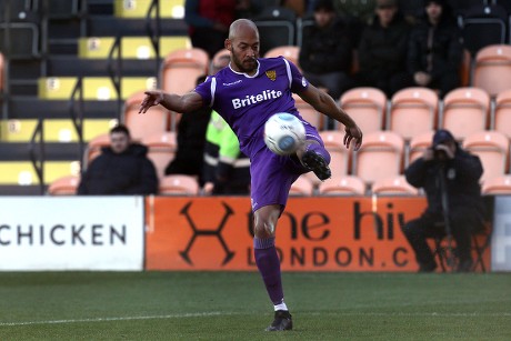 Alex Finney Maidstone United During Barnet Editorial Stock Photo ...