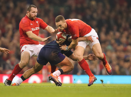 George North Wales Takes On Stuart Editorial Stock Photo - Stock Image ...