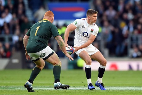 Owen Farrell England Looks Pass Ball Editorial Stock Photo - Stock ...