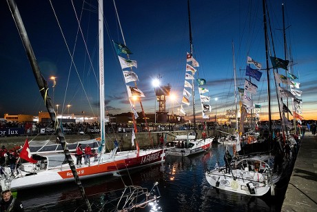 Class Imoca Monohulls Wait Inside Lock Editorial Stock Photo - Stock ...