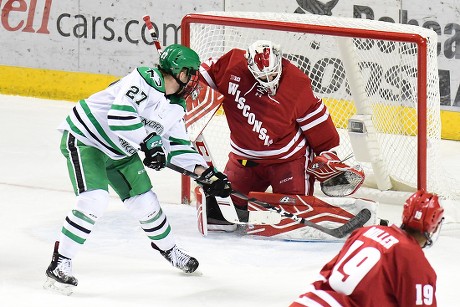 North Dakota Fighting Hawks Goaltender Adam Editorial Stock Photo - Stock Image | Shutterstock