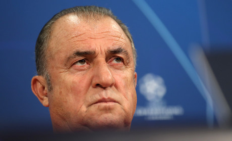 Galatasarays Head Coach Fatih Terim Attends Editorial Stock Photo ...