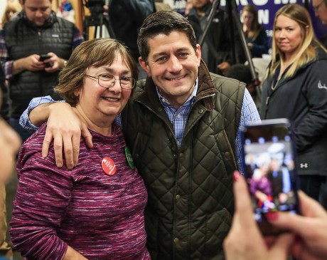 __COUNT__ Republican Brian Steil campaigning for the US Congress, Mt ...