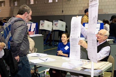 Voter Seen Confirming His Details Electoral Editorial Stock Photo ...