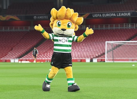 Sportings Mascot Jubas Attends Training Session Editorial Stock Photo ...