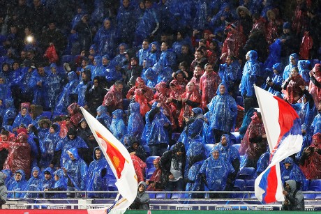 Lyons Fans Cheer Their Team During Editorial Stock Photo - Stock Image ...