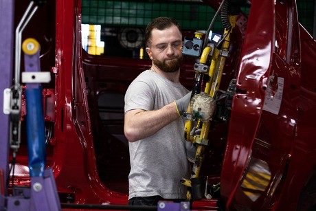 Renault Employee Works On Car Production Editorial Stock Photo - Stock ...