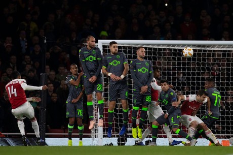 Pierreemerick Aubameyang Arsenal On Ground After Editorial Stock Photo ...