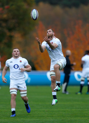 BRAD SHIELDS CATCHES BALL WATCHED BY Editorial Stock Photo - Stock ...