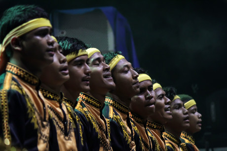__COUNT__ imágenes de Rapai festival, Lhokseumawe, Indonesia - 06 Nov ...