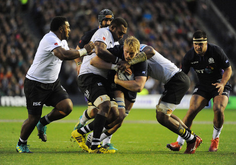 Jonny Gray Scotland Lock Attempts Crash Editorial Stock Photo - Stock ...