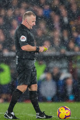 Jonathan Moss Referee During Premier League Editorial Stock Photo ...