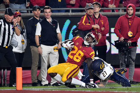 NCAA Football Cal vs USC, Los Angeles, USA - 10 Nov 2018 Stock Pictures ...