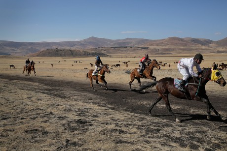 3945 File Teenage Jockeys Race Their Editorial Stock Photo - Stock ...