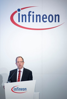 Infineon Ceo Reinhard Ploss Stands Front Editorial Stock Photo - Stock ...