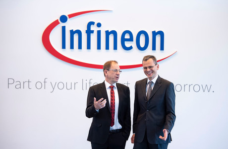 Infineon Ceo Reinhard Ploss L Cfo Editorial Stock Photo - Stock Image ...