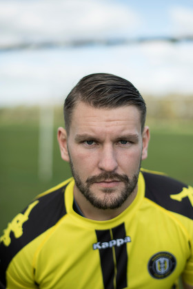 Simon Ainge Non League Footballers Feature Editorial Stock Photo ...
