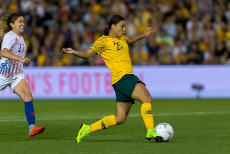 Australian Forward Samantha Kerr 20 Scores Editorial Stock Photo ...