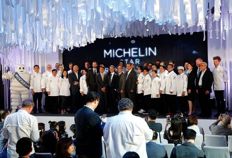 Michelin Star Winners Pose Pictures During Editorial Stock Photo ...
