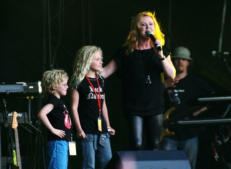 Carol Decker Her Children Editorial Stock Photo - Stock Image ...