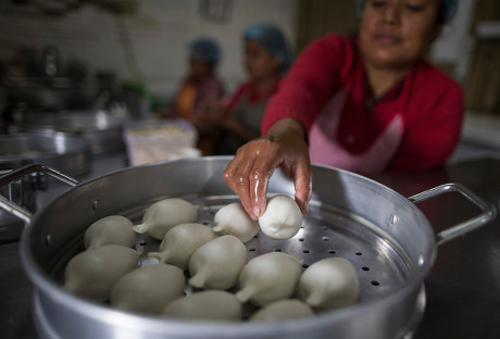 0458 Nepalese Woman Prepares Yomari Nepalese Editorial Stock Photo ...