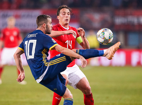 __COUNT__ Austria vs Bosnia & Herzegovina, Vienna - 13 Oct 2018 Stock ...