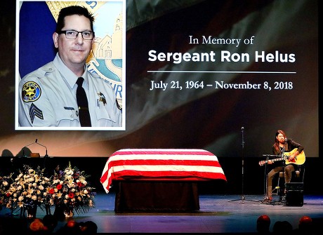 __COUNT__ Memorial service for Sgt. Ron Helus, Westlake Village, USA ...