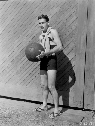 Actor Richard Arlen Publicity Portrait Swimsuit Editorial Stock Photo ...