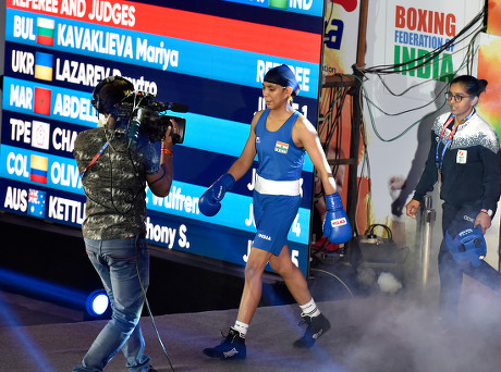 Rookie Boxer Manisha Moun Editorial Stock Photo - Stock Image ...