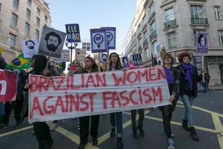 Brazilian Women Against Fascism Editorial Stock Photo - Stock Image ...