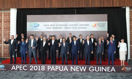 Asiapacific Economic Cooperation Apec Leaders Waves Editorial Stock ...