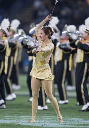 Purdue Golden Girl Performs During Ncaa Editorial Stock Photo - Stock ...