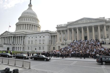 __COUNT__ Funeral Procession for Senator Edward Kennedy, Washington DC ...