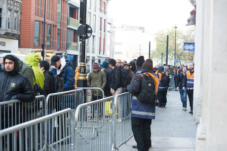 Crowds People Queue Apple Iphone X Editorial Stock Photo - Stock Image ...