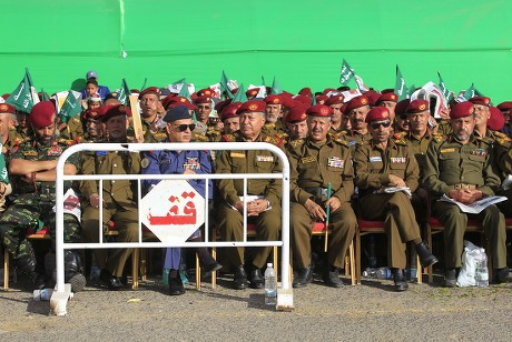 Army Officers Loyal Houthi Rebels Attend Editorial Stock Photo - Stock ...