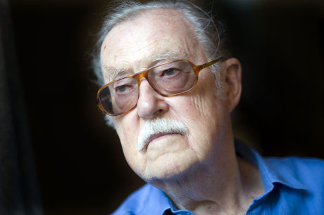 __COUNT__ Alan Whicker at home on the island of Jersey, Britain - 19 ...