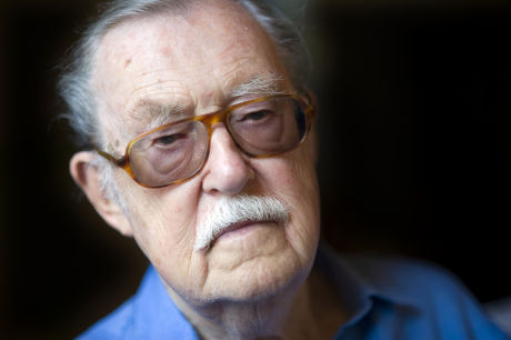 __COUNT__ Alan Whicker at home on the island of Jersey, Britain - 19 ...