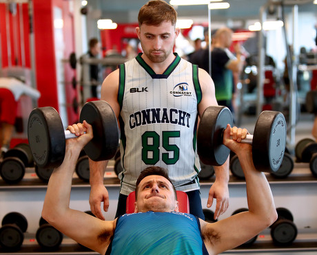Connacht Rugby Gym Session, South Africa - 21 Nov 2018 Stock Pictures ...