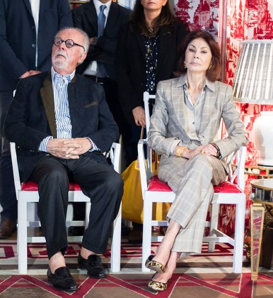 Fernando Botero His Wife Wife Sophia Editorial Stock Photo - Stock ...