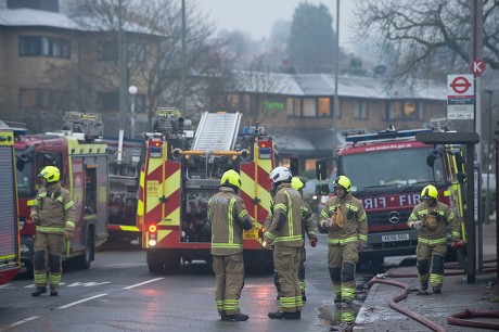 Eleven Buses Have Gone Flames More Editorial Stock Photo - Stock Image ...