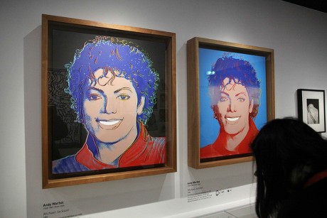 Michael Jackson By Andy Warhol 1984 Editorial Stock Photo - Stock Image ...