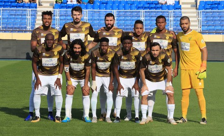 Ohods Starting Eleven Pose Before Saudi Editorial Stock Photo - Stock ...